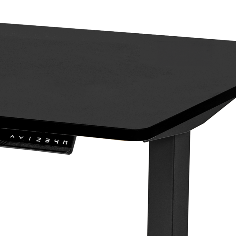 Black laminate desk store
